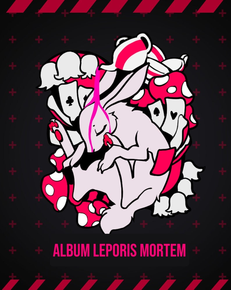Album Leporis Mortem: I'm the Grim Reaper Brook 2in Enamel Pin - Etsy