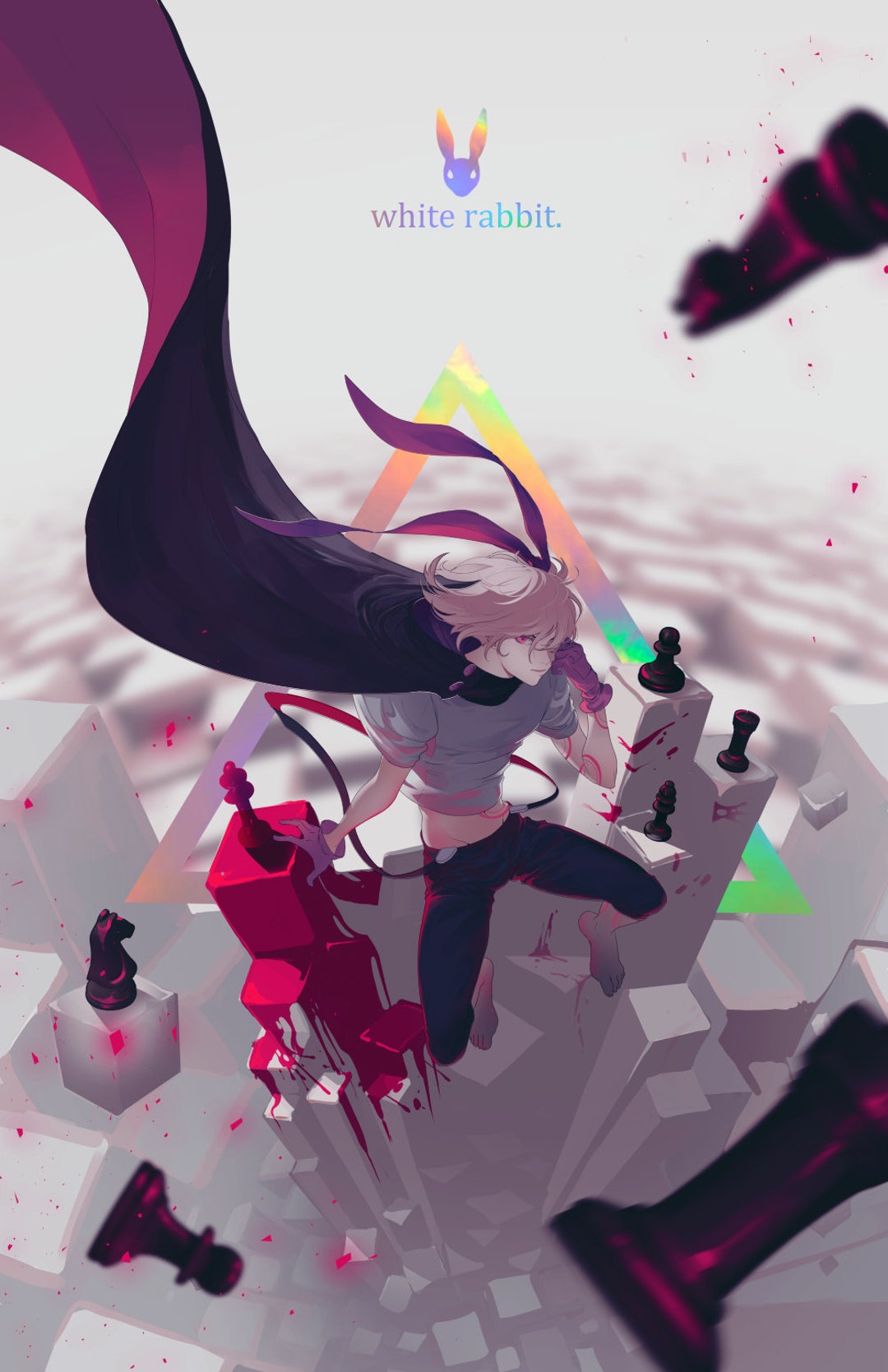 I'm the Grim Reaper "brook" IRIDESCENT FOIL Print 11 X 17 Inches - Etsy