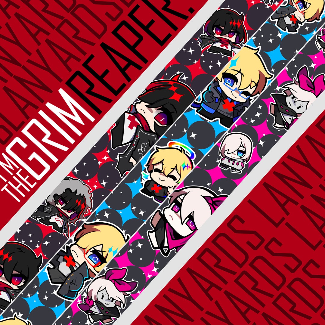 I'm the Grim Reaper Lanyards Webtoon/manga 2.5cm: Scarlet, Brook, Chase ...