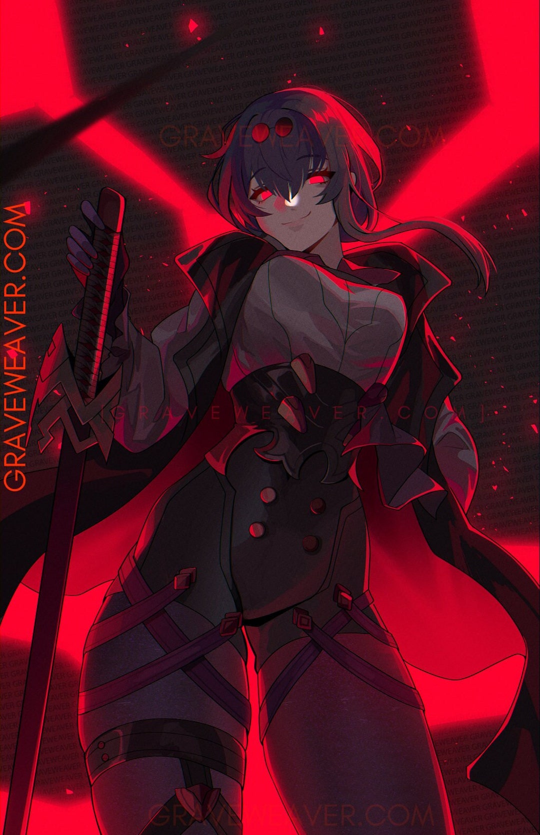 Honkai Star Rail Hsr Kafka Artwork Print 11 X 17 Etsy