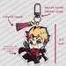 Trigun 1998 + Trigun Stampede Fanmade 2.5in Keychains: Vash, Wolfwood ...