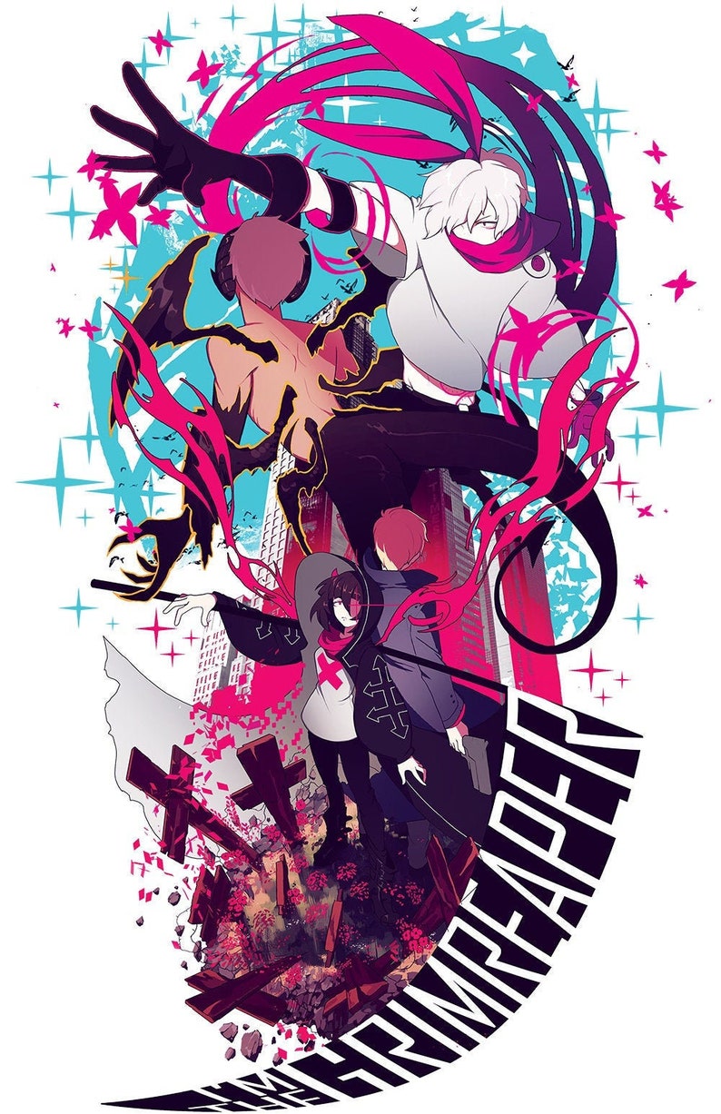 I'm the Grim Reaper Webtoon 11 X 17 Print - Etsy