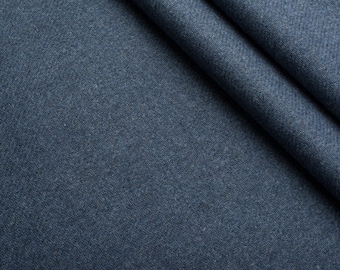 Blue wool dress | Etsy