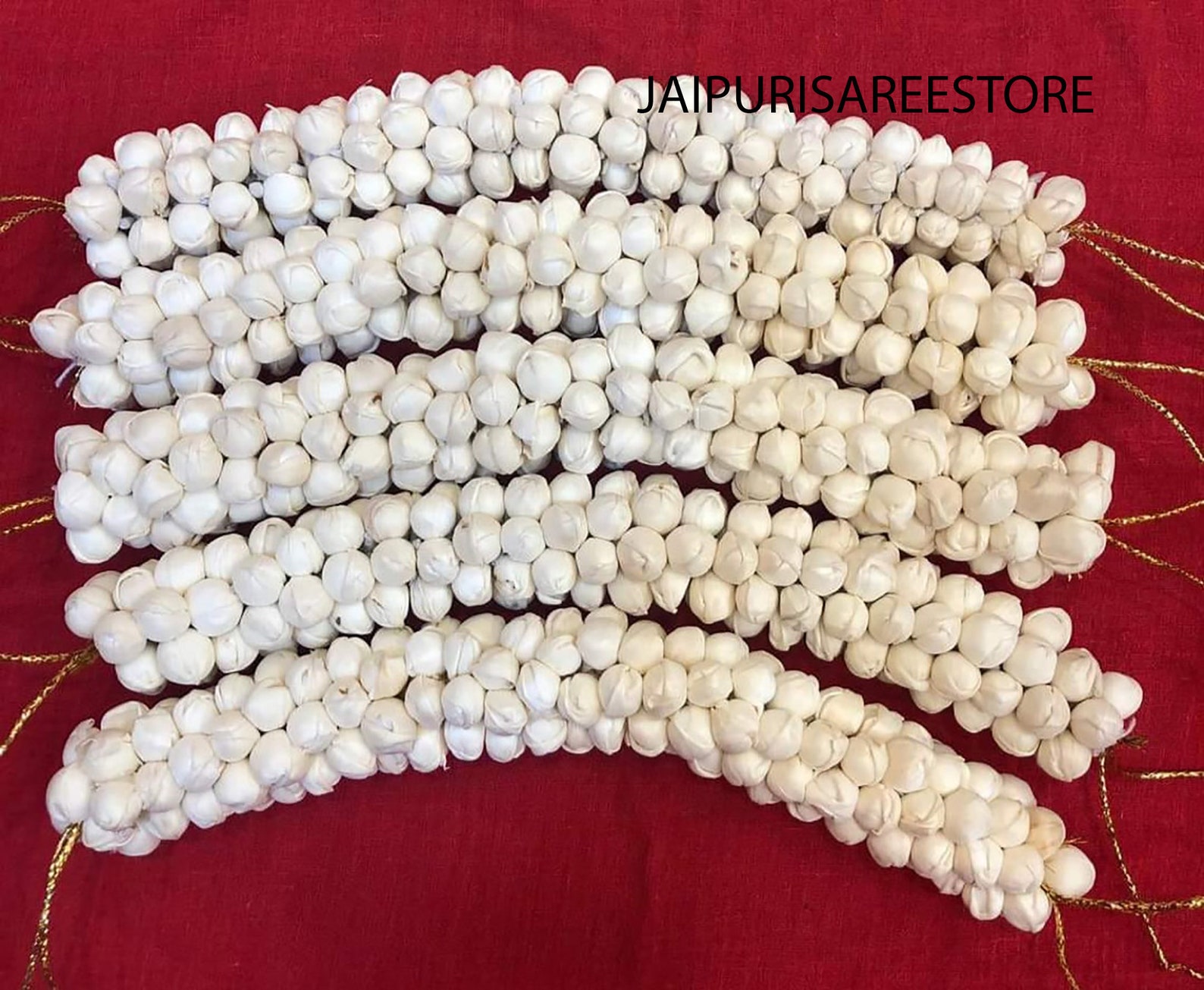 25 Pcs Gajra Mogra Veni Hair Accessories Mehendi Favors | Etsy