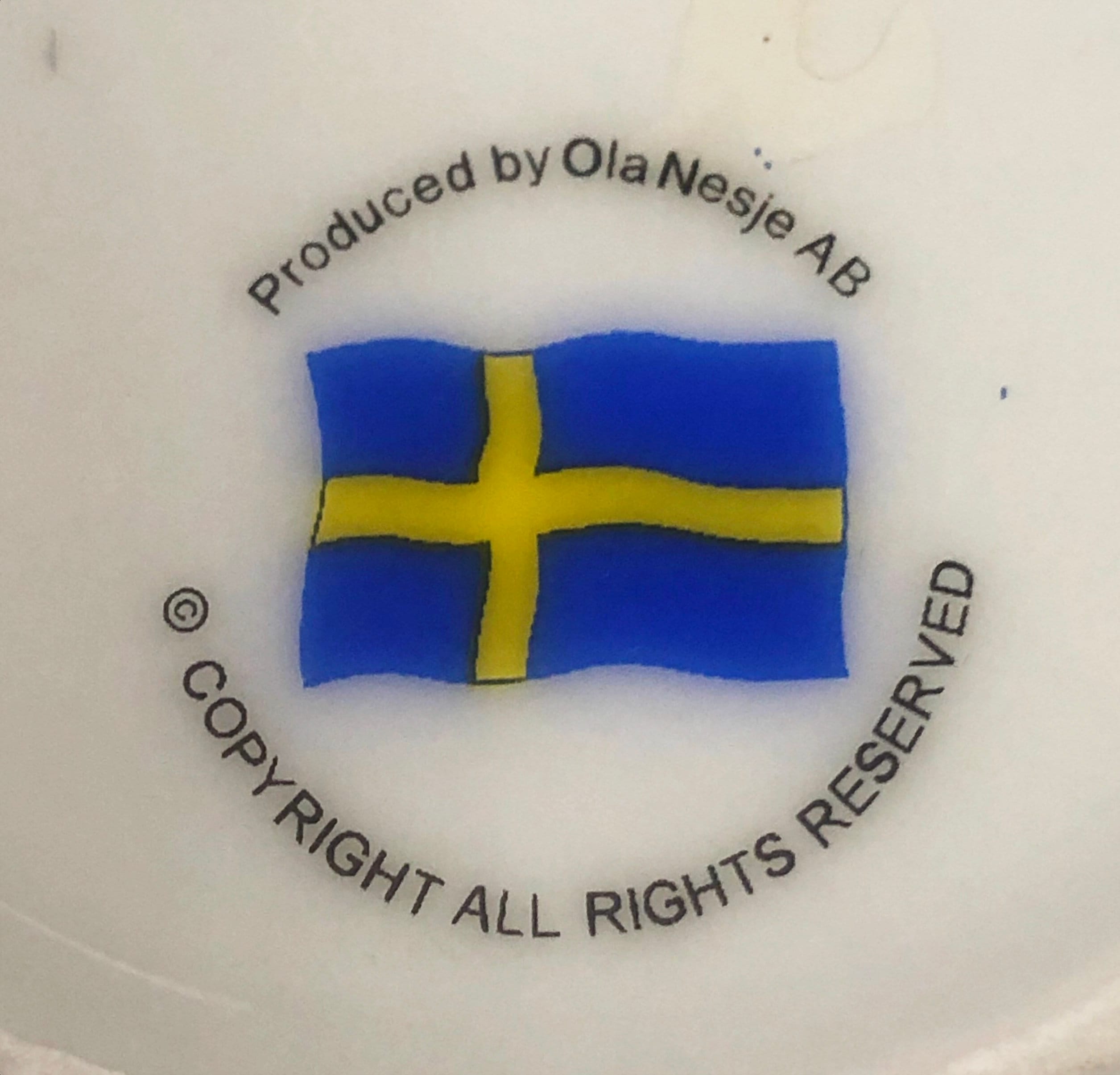 Vintage Sweden 4 Souvenir Plate Goteborg Hand Painted - Etsy