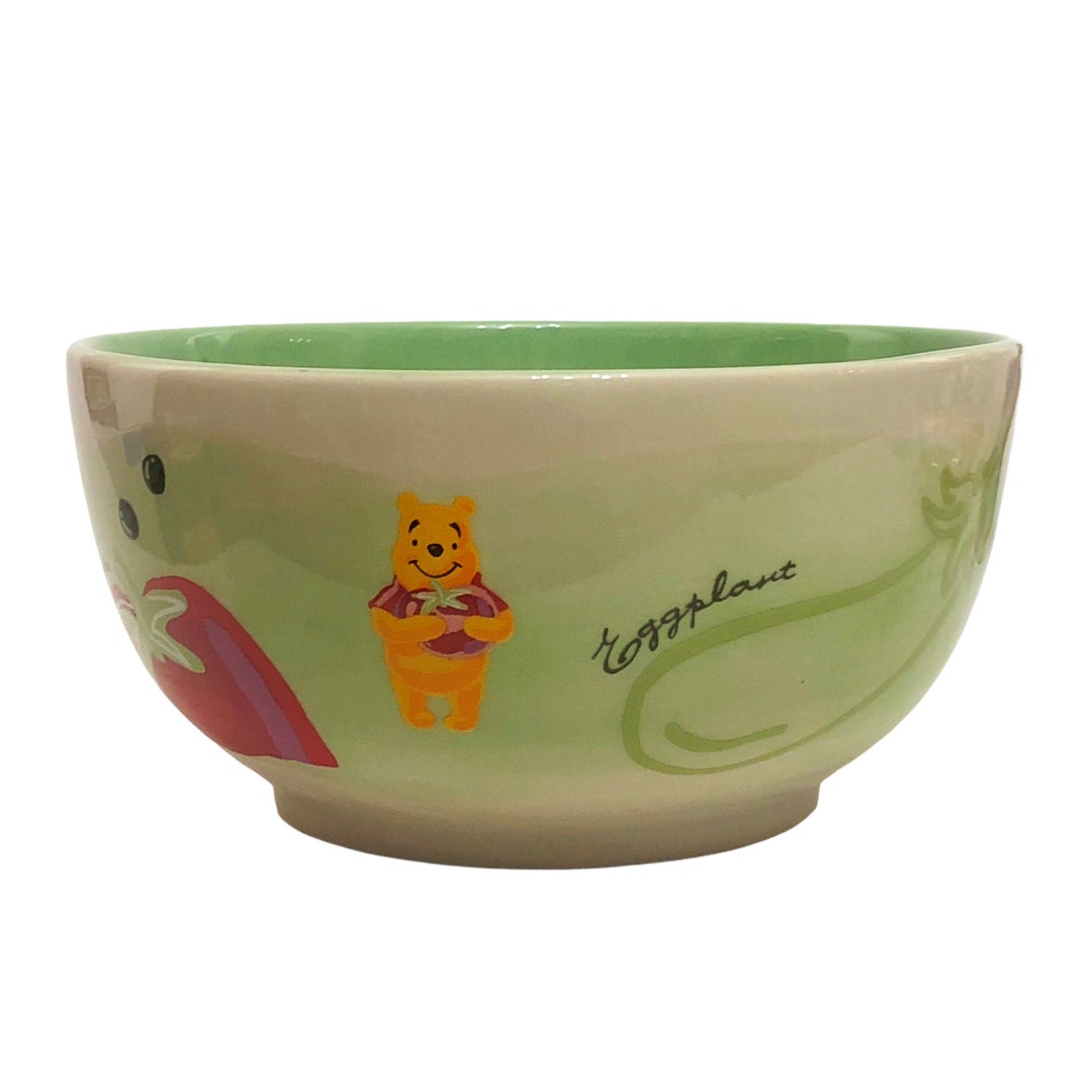 Disney Store Vintage 10" Ceramic Serving Bowl Winnie Pooh Piglet Eeyore ...