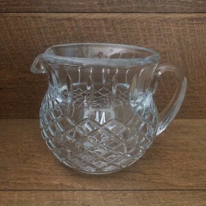 Vintage Cut Lead Crystal HEAVYWEIGHT Pitcher Holiday Serveware French ...