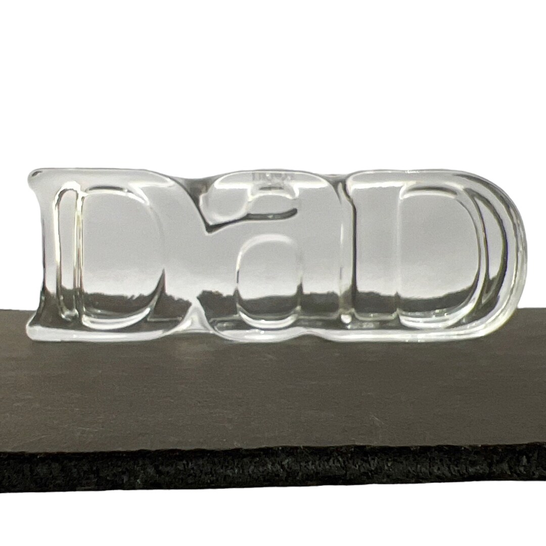 Vintage Avon dad Clear Glass Paperweight Heavyweight Fostoria Glass ...