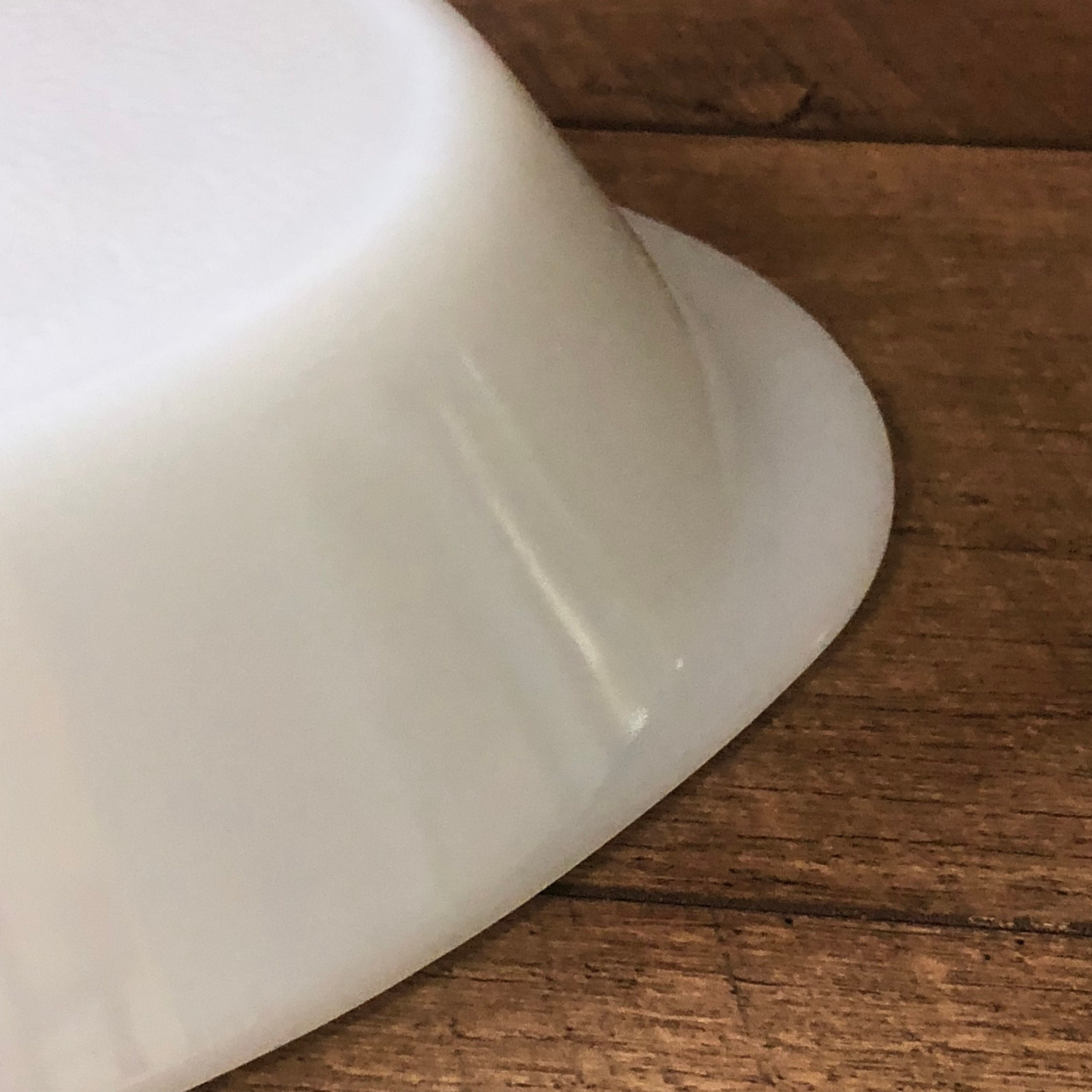 Mid Century GLASBAKE White Milk Glass Oval Divided Baking Dish | Etsy