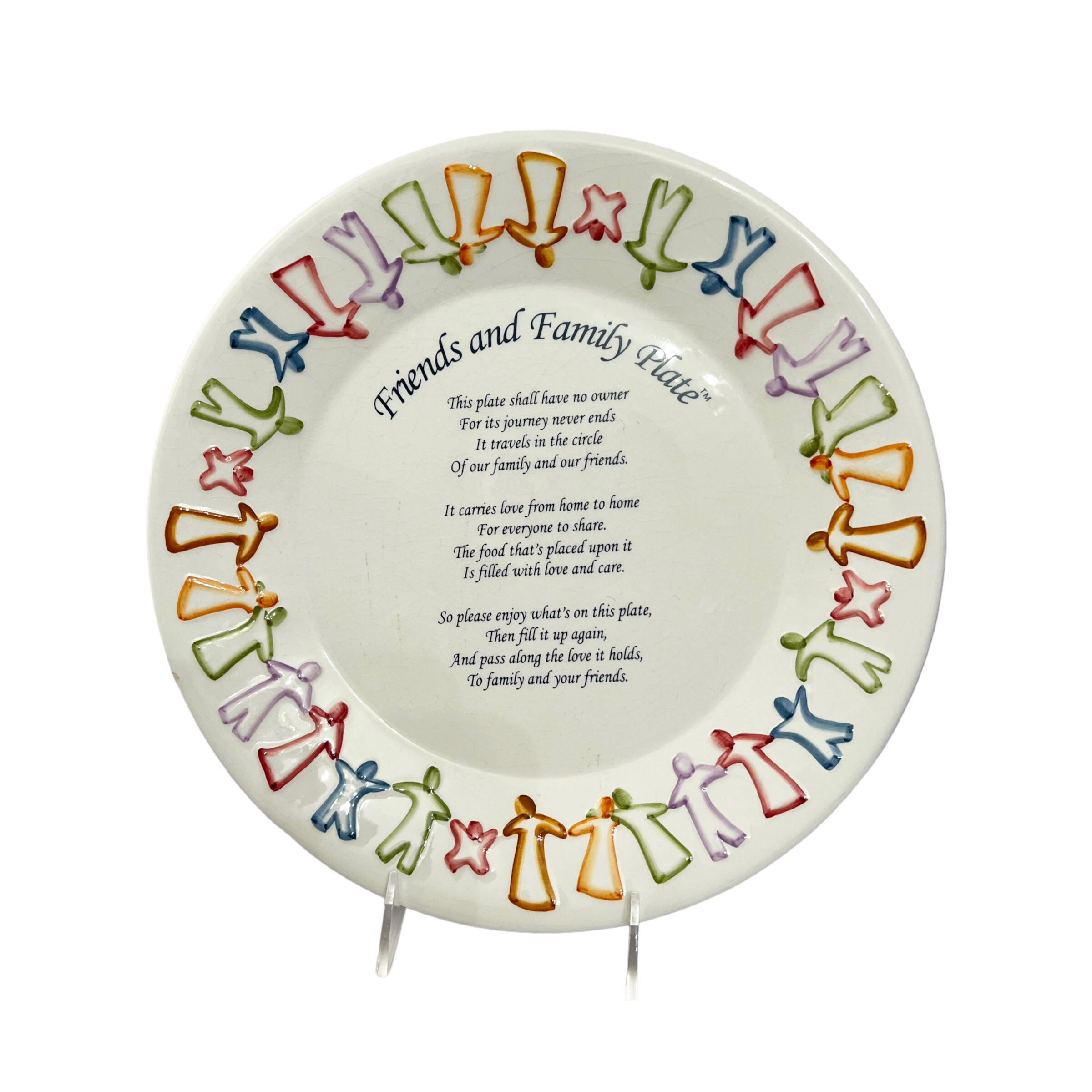 Family Plate Poem