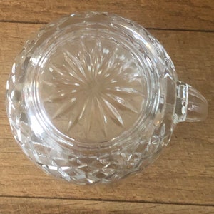 Vintage Cut Lead Crystal HEAVYWEIGHT Pitcher Holiday Serveware French ...