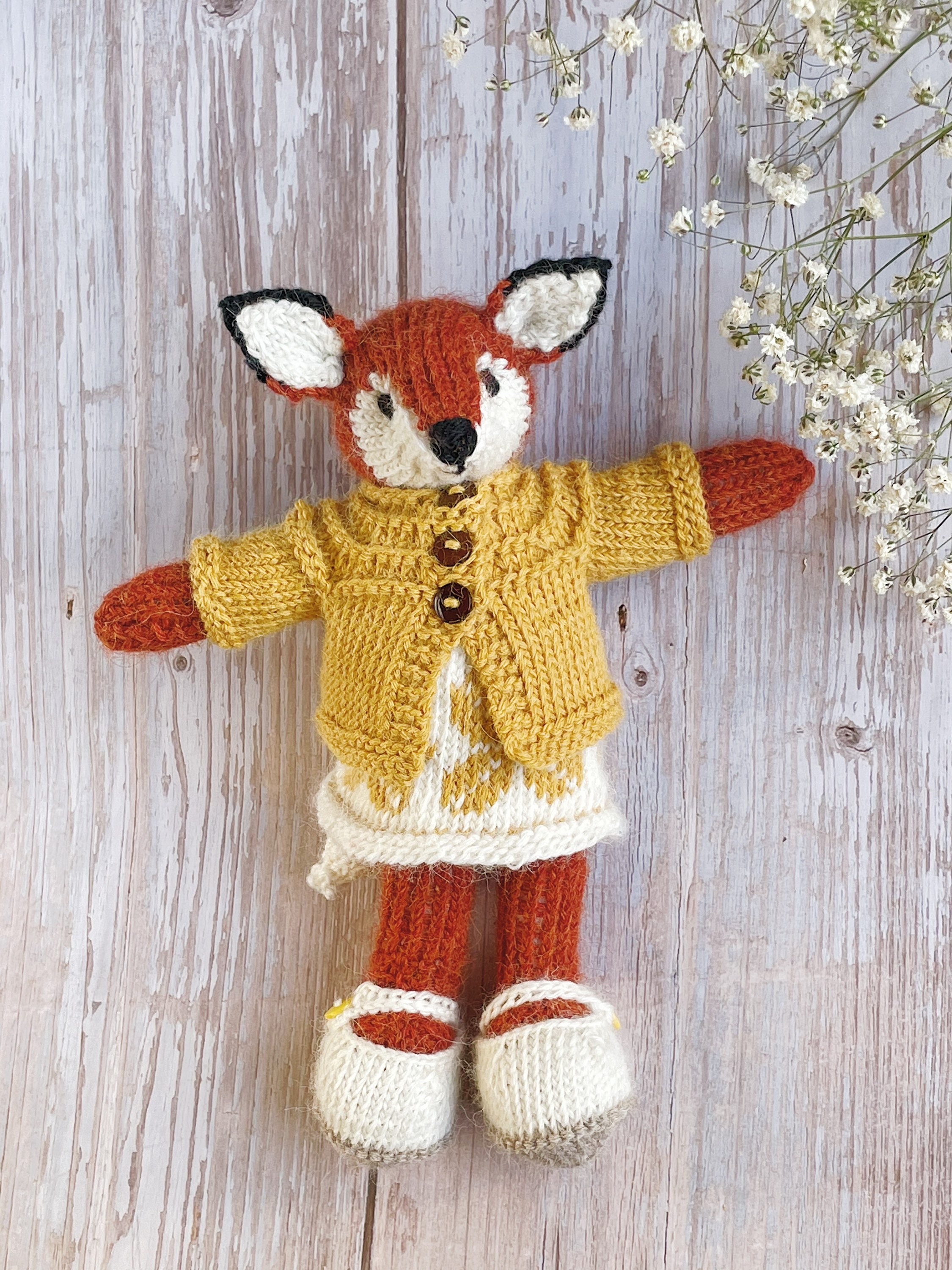 Plush Teddy Fox.cuddle Fox Girl. Stuffed Fox Toy Girl in - Etsy UK