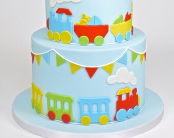 Train Fondant | Etsy