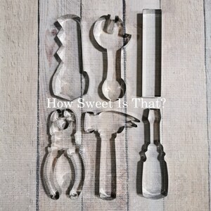 Tool Box and Tools Cookie Cutter Set 11 Pc - Etsy