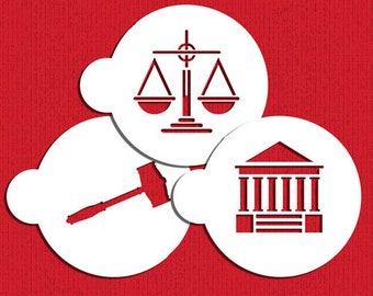 Law Stencil - Etsy