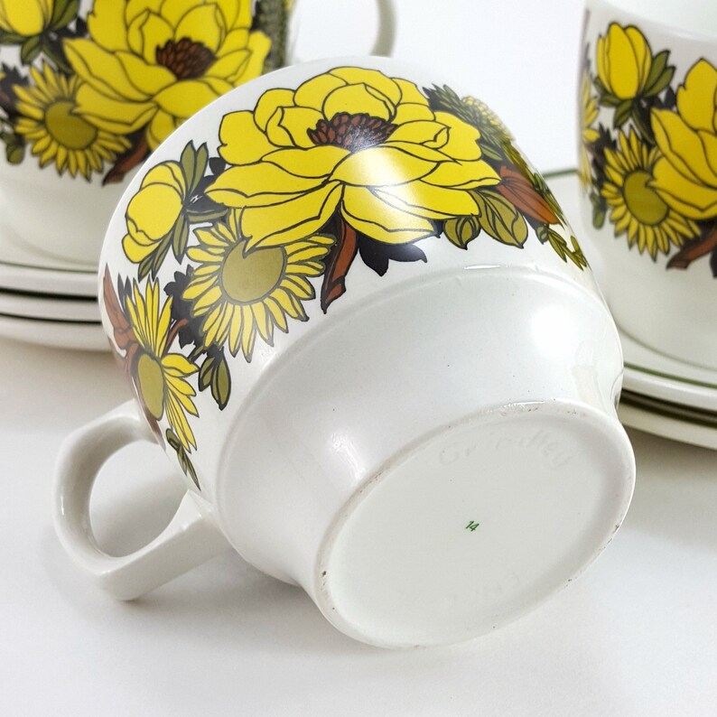 Vintage Retro Mod Floral Mayflower Pattern Grindley China - Etsy