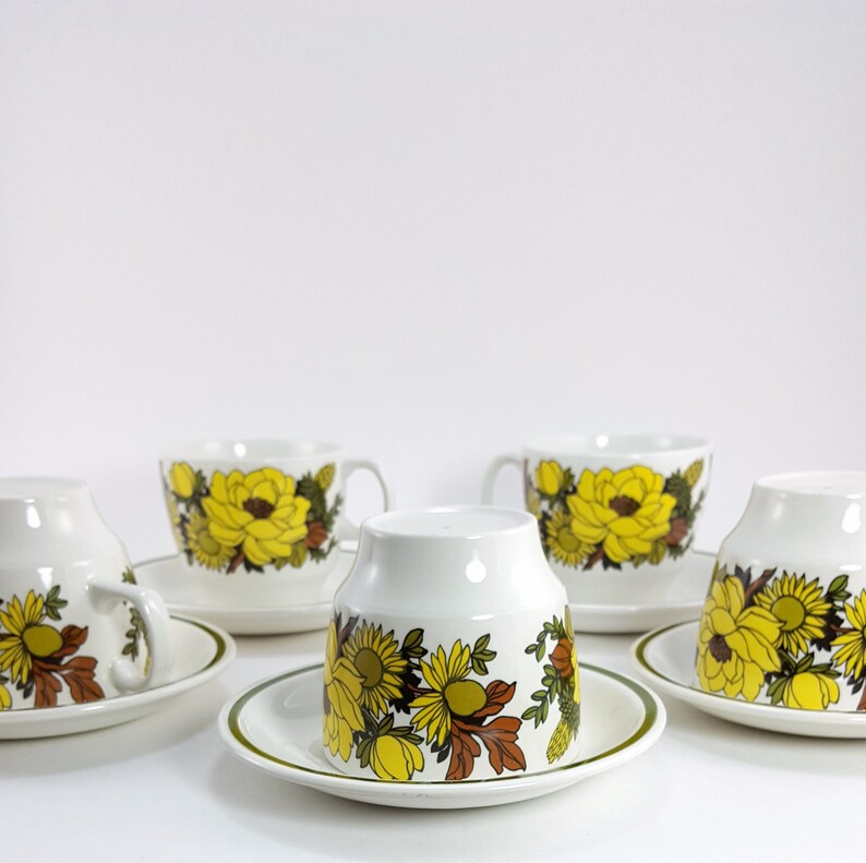 Vintage Retro Mod Floral Mayflower Pattern Grindley China - Etsy