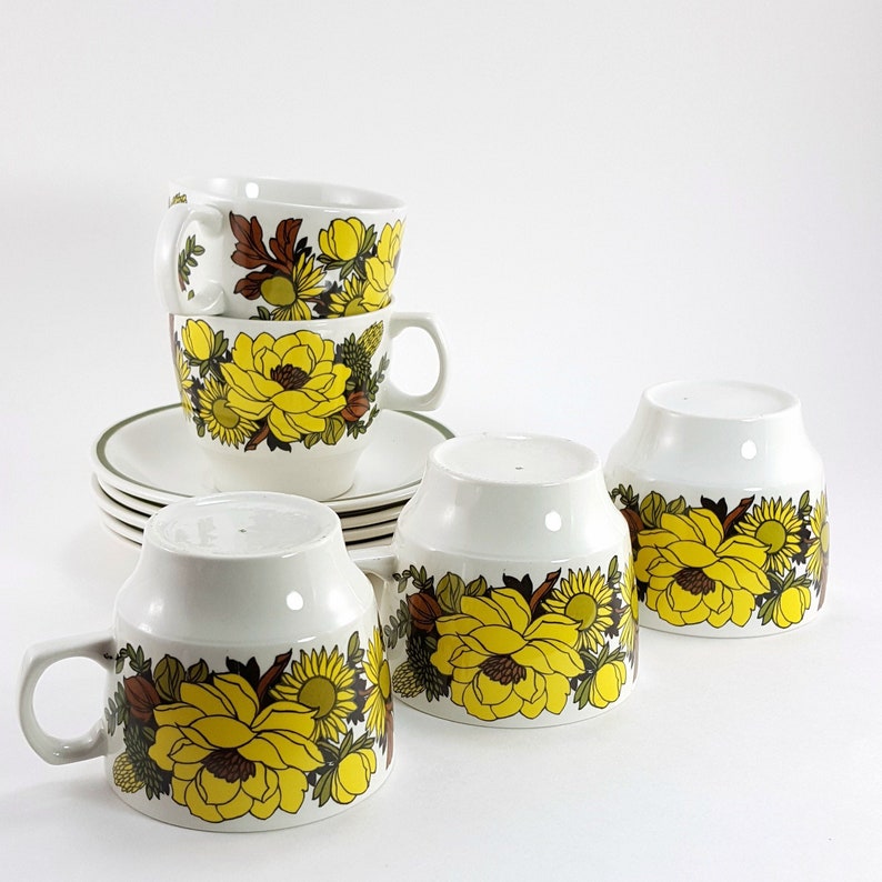 Vintage Retro Mod Floral Mayflower Pattern Grindley China - Etsy