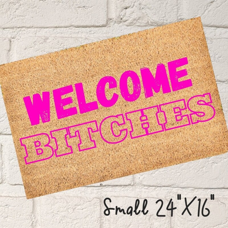 Rude Door Mat - Etsy