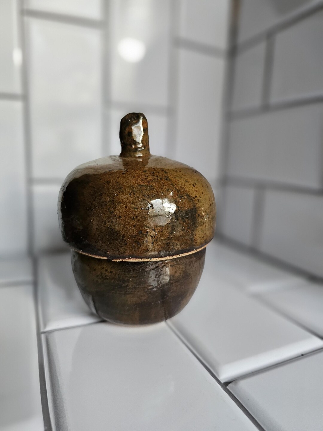 Small Acorn Container - Etsy