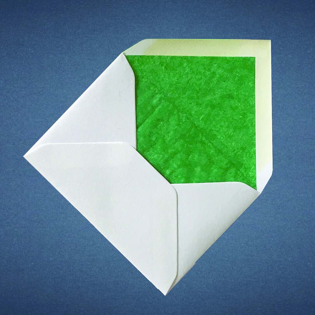 Coloured Lined Envelopes in Tissue of Any Colour! - Etsy