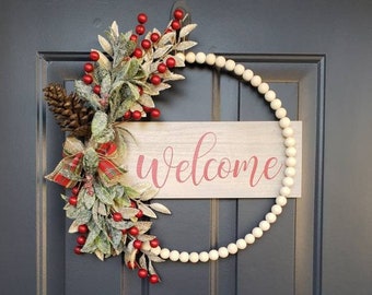 Wood Bead Sign - Etsy