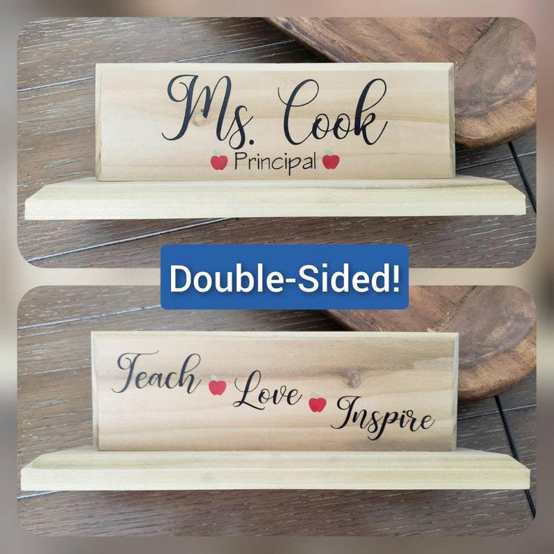 Custom Name Plaque/personalized Name Plate/desk Name | Etsy