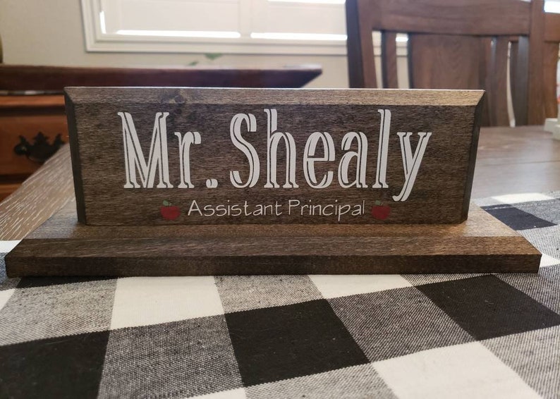 Custom Name Plaque/personalized Name Plate/desk Name | Etsy