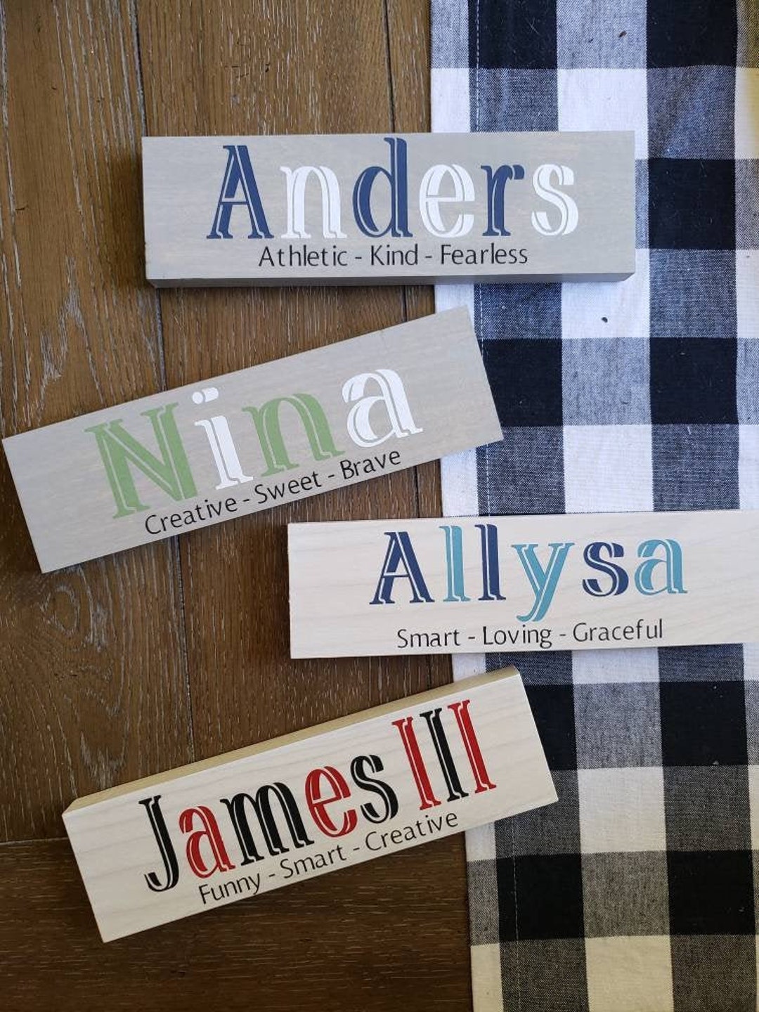 Custom Name Plate/ Kids Desk Name Plate/distance Learning/homeschool ...
