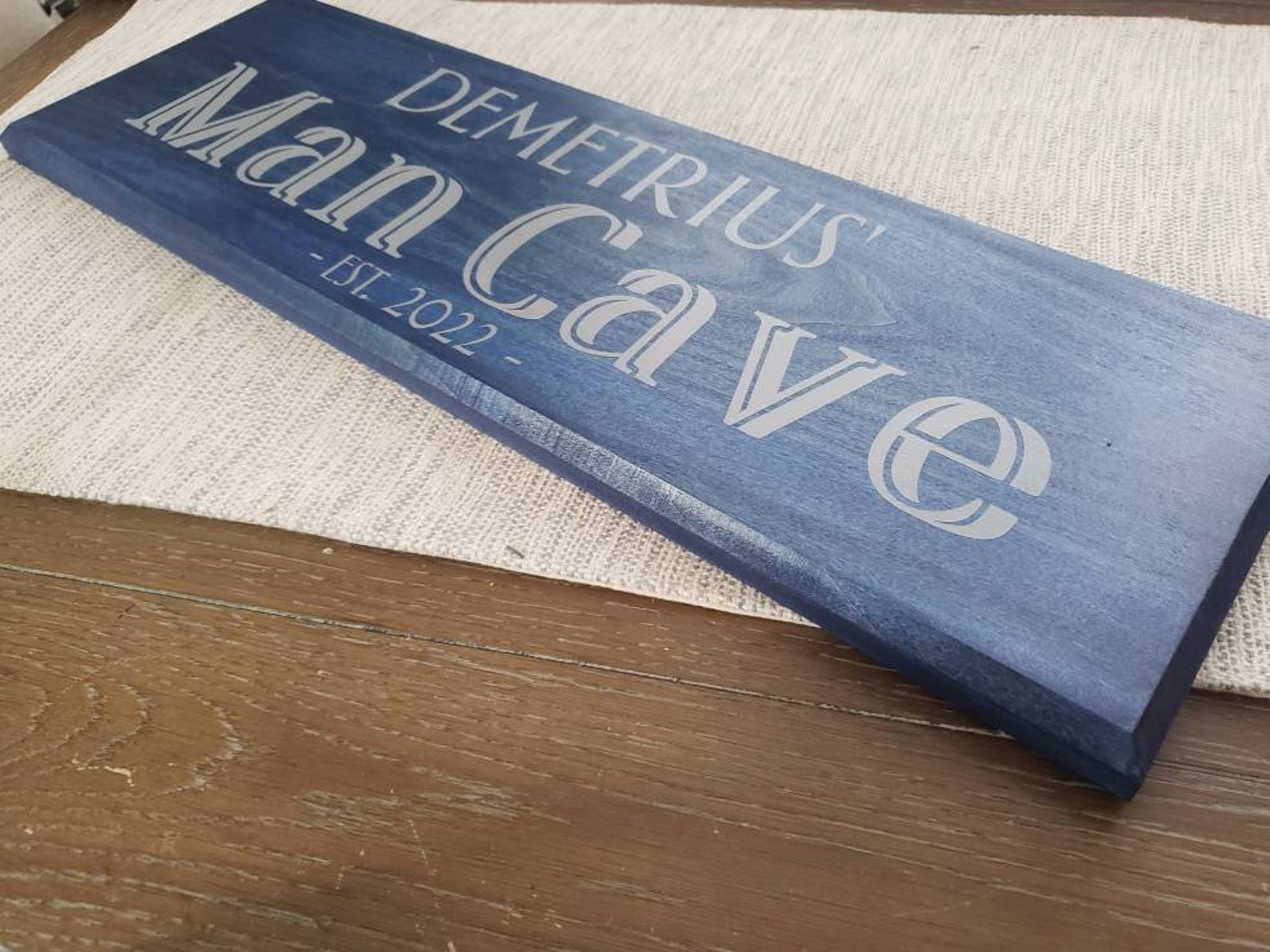 Man Cave Wood Sign/outdoor Wood Sign/ Personalized Man Cave - Etsy