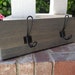 Rustic Wood Hook Rack Farmhouse Hook Rack Hooks for Wall - Etsy