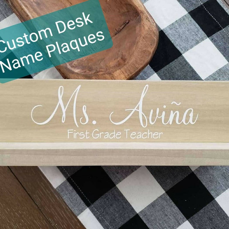 Name Plaques - Etsy