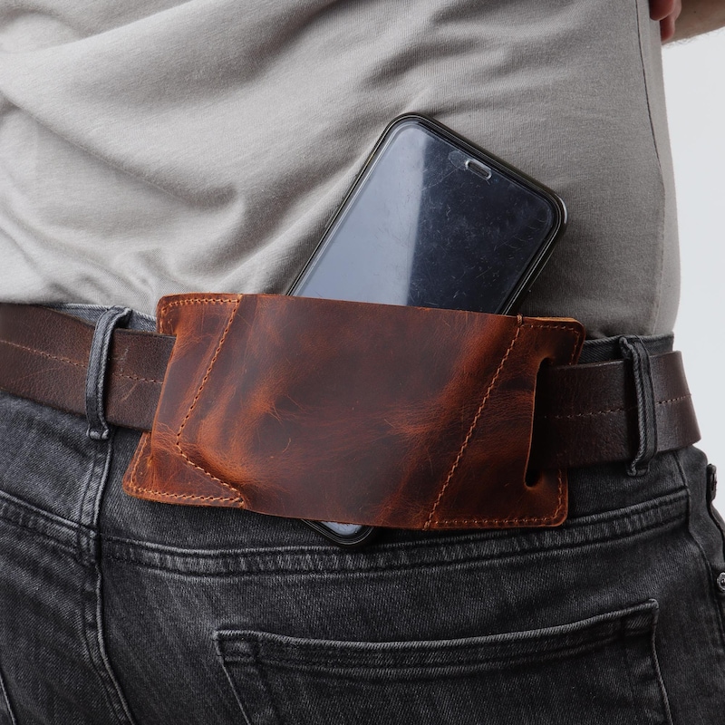 Belt Cell Phone Holder - Etsy