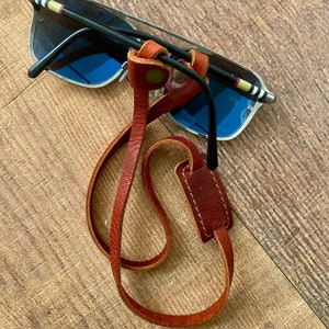 Eyeglasses Holder Leather Eyeglass Strap - Custom Glasses Holder for ...