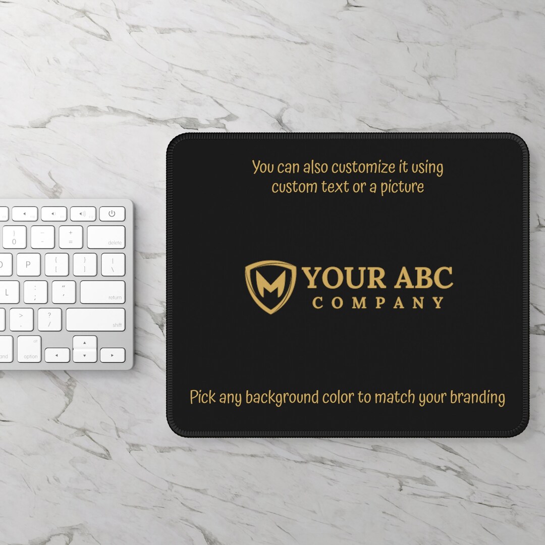 Company Logo Mouse Pad Custom Logo Mousepad Custom Mouse Pad Corporate ...