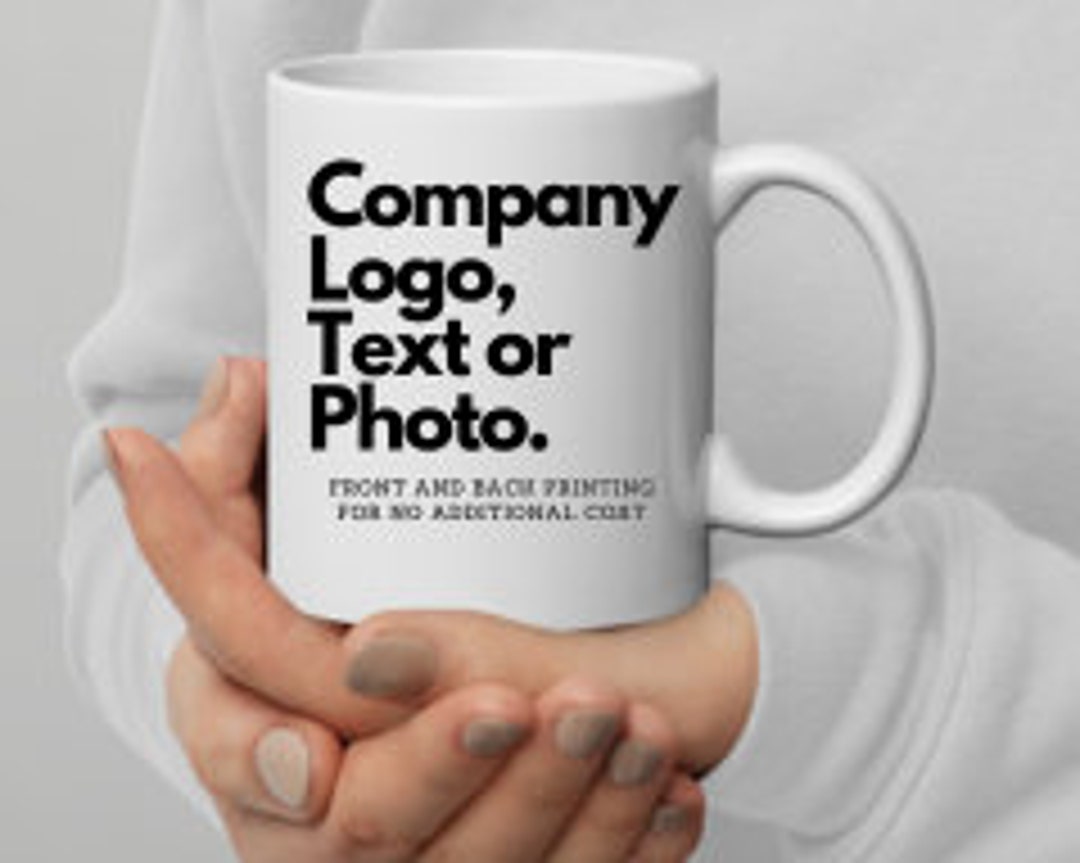 Custom Company Cup Custom Logo Mug Realtor Closing Gift Printed Mug ...