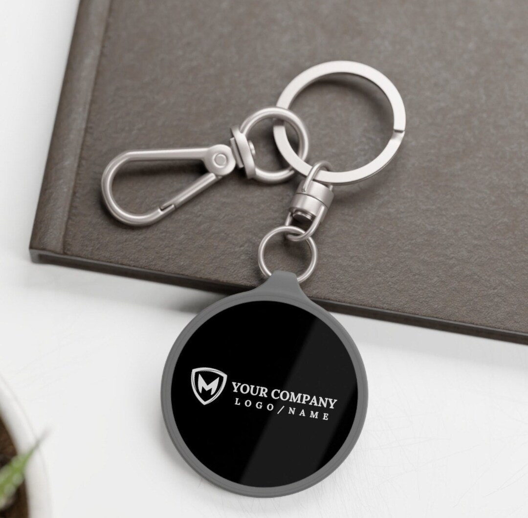 Custom Realtor Closing Gift Company Keyring Tag Personalized Team Logo ...