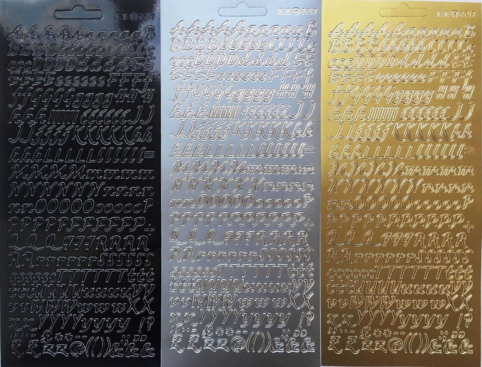 Mixed Italic Alphabet Letters Peel off Sticker Sheet for Card - Etsy