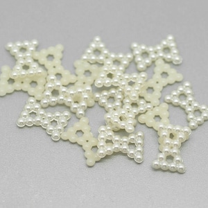 Ivory Pearl Effect Embellishments for Wedding Card Making - Etsy
