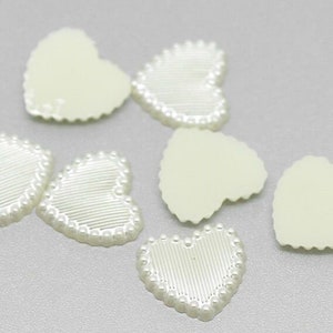 Ivory Pearl Effect Embellishments for Wedding Card Making Craft CHOICE ...