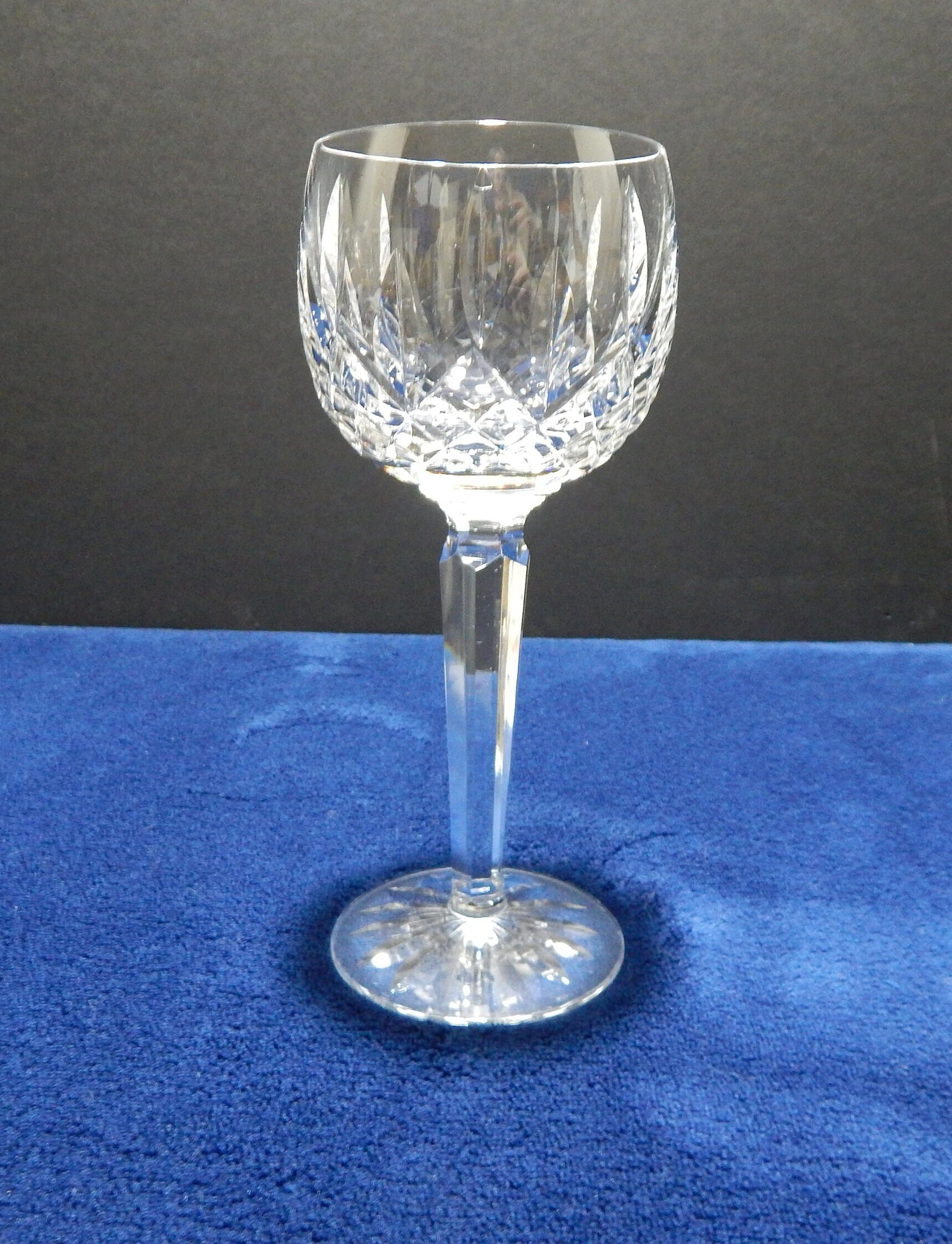 Vintage Waterford Crystal Hock Wine Goblet in the Lismore Pattern - Etsy