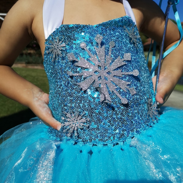 Elsa Tutu Dress - Etsy