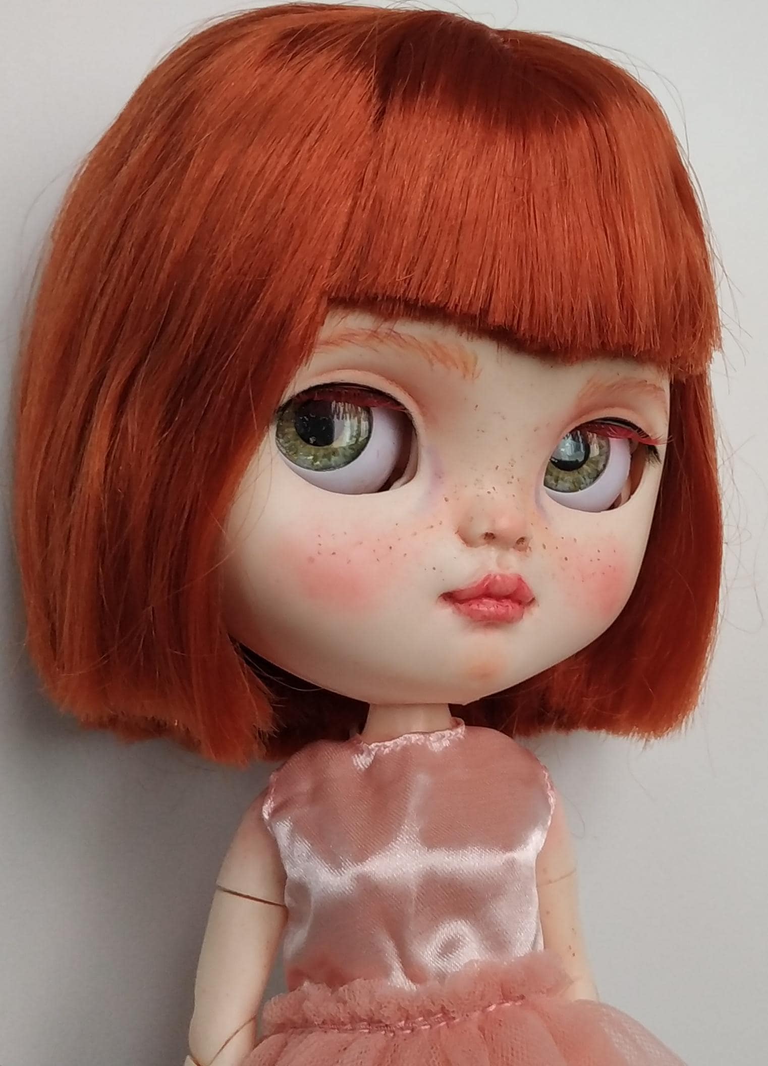 Icy Doll, the Cousin of Blythe. Red Haired, Pretty Girl, Fair Skin - Etsy