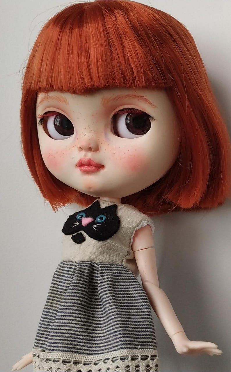 Icy Doll, the Cousin of Blythe. Red Haired, Pretty Girl, Fair Skin - Etsy