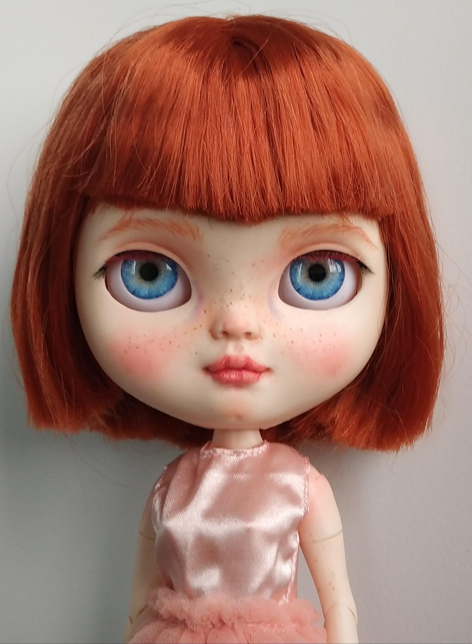 Icy Doll, the Cousin of Blythe. Red Haired, Pretty Girl, Fair Skin - Etsy