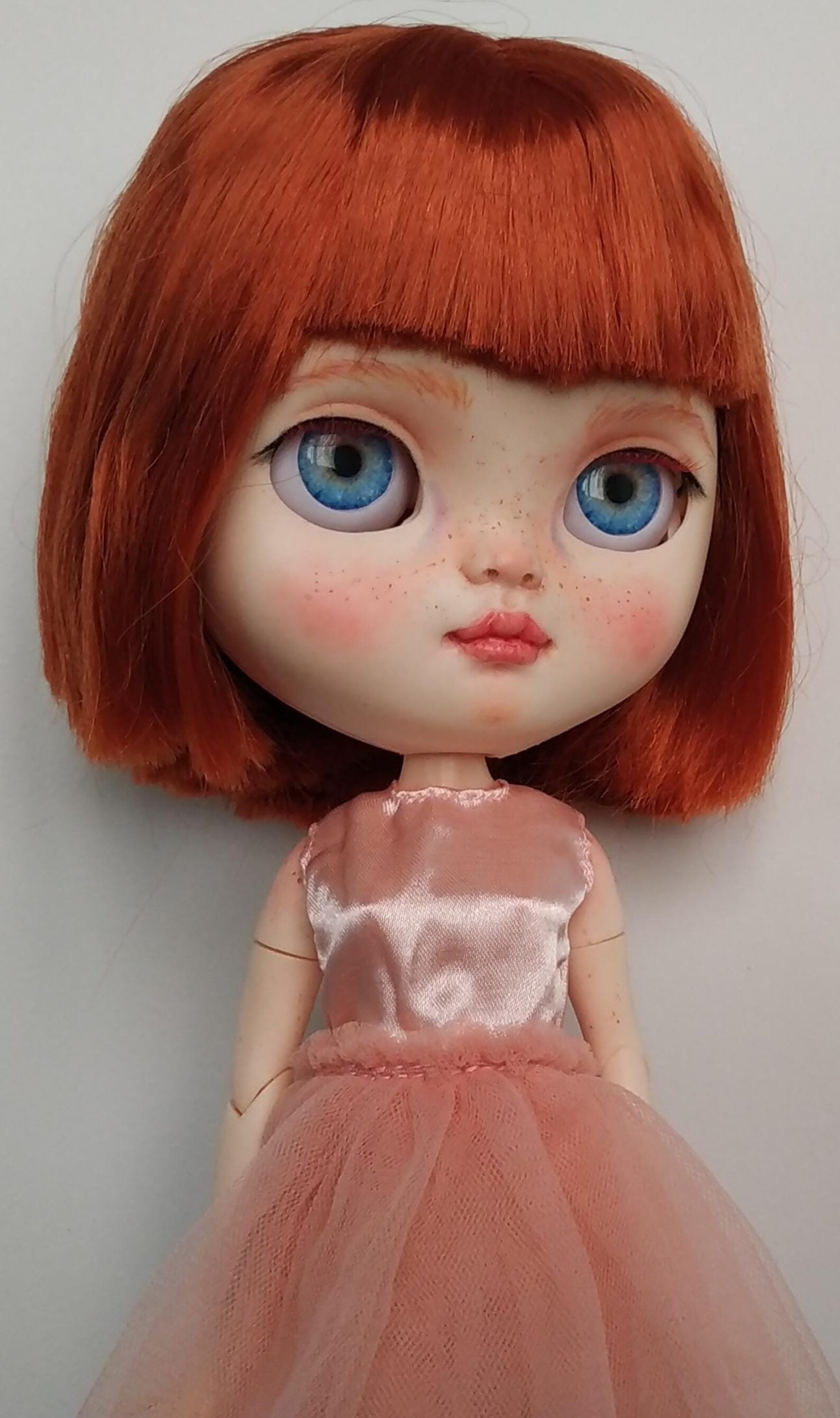 Icy Doll, the Cousin of Blythe. Red Haired, Pretty Girl, Fair Skin - Etsy