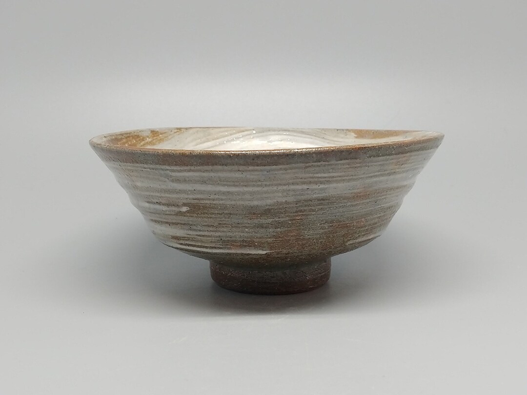 Handmade Buncheong Clay Tea Bowl: Korean Gwiyal Hakeme Matcha Bowl - Etsy