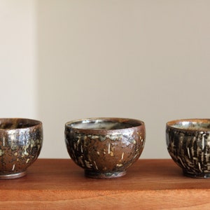 Handmade Korean Buncheong Tea Cup: Charcoal-fired Gwiyal Hakeme - Etsy