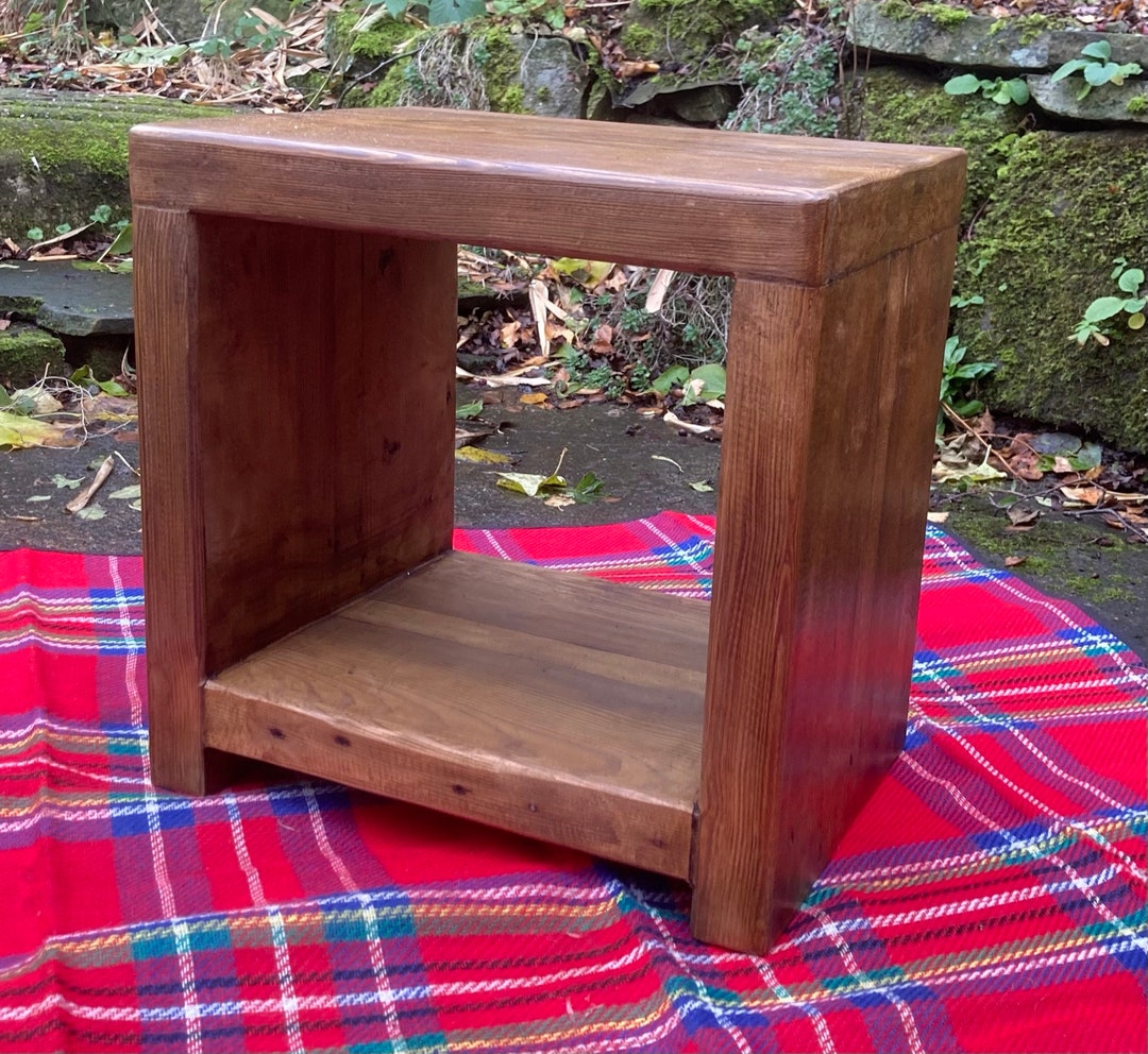 Small Cube Side Table - Etsy UK