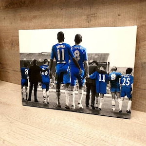 Chelsea FC Legends Canvas Design - Etsy